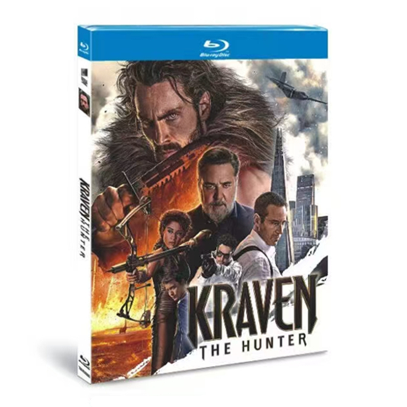 Kraven the Hunter (2024) Blu-ray Disc - Action, Thriller, Superhero Movie